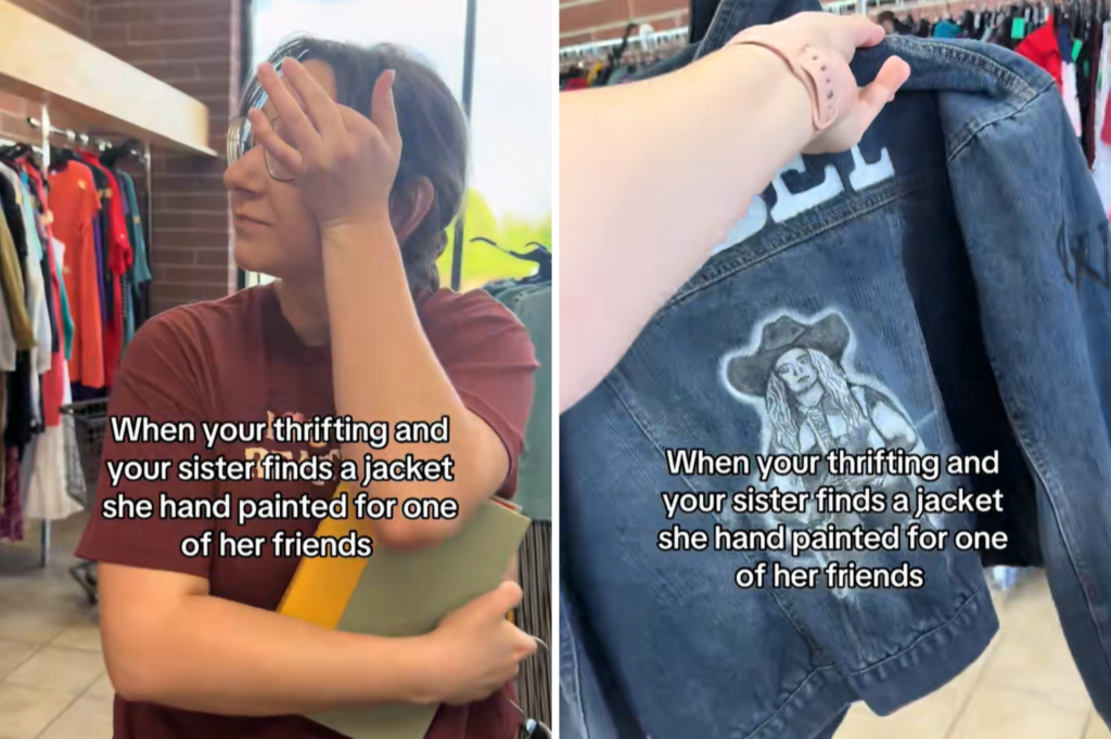 Woman visits thrift store, then has realization over jacket: "Worst fear"