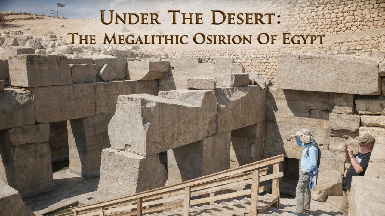 Megalithic Osirion hidden beneath the desert in Egypt
