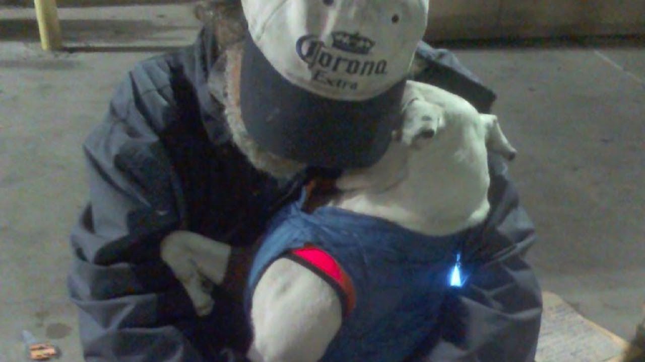 Before this terminally ill homeless man could say goodbye to his dog ...