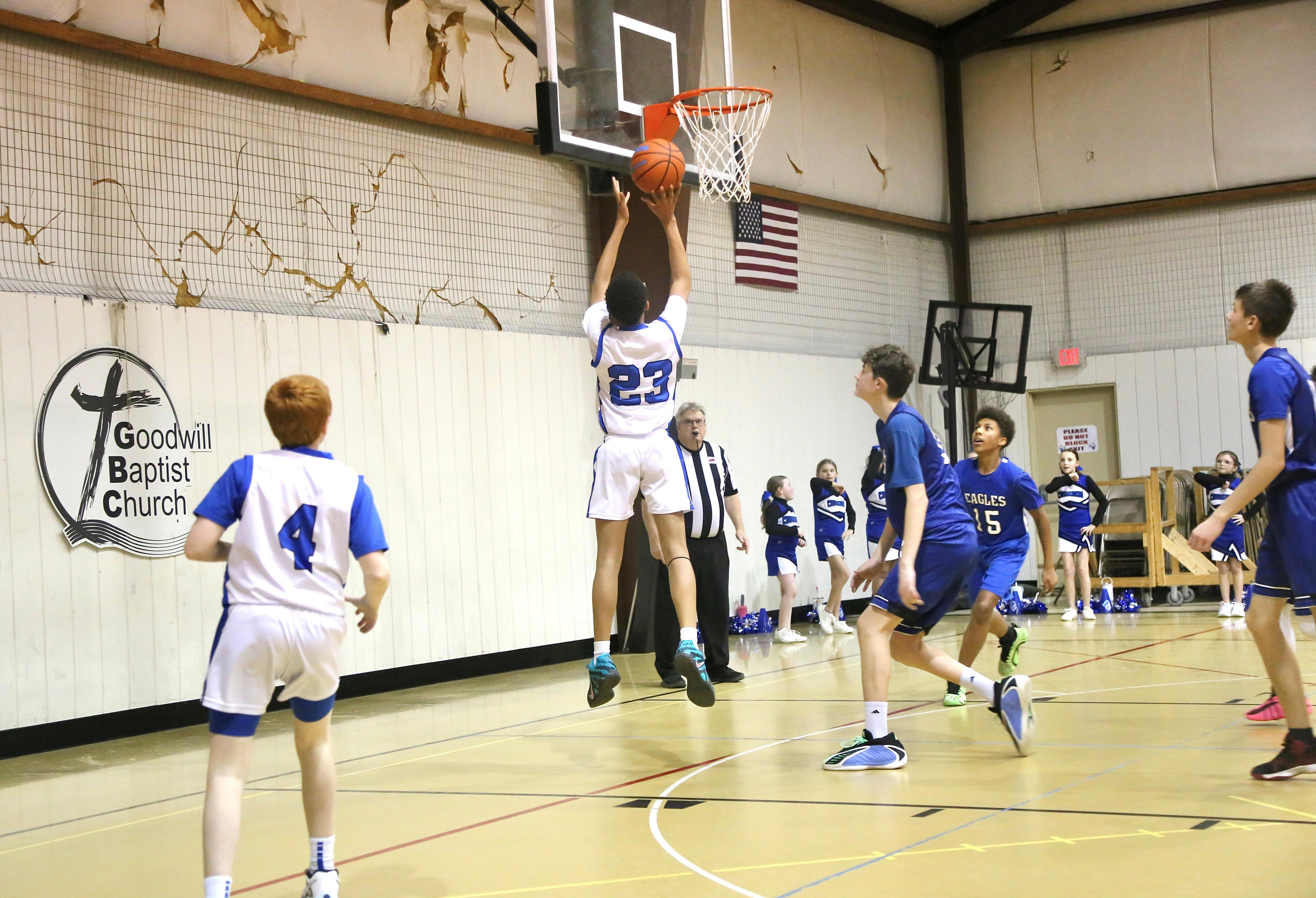A boys' middle school basketball team in Hopewell makes history
