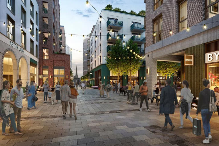 New design images show what Guildford will look like after £1 billion ...