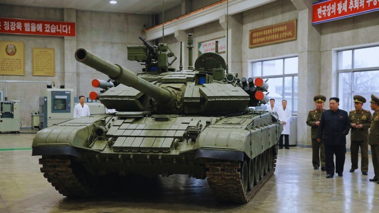 Watch New Footage of North Korea’s Tank Reveal a More Serious Vehicle ...