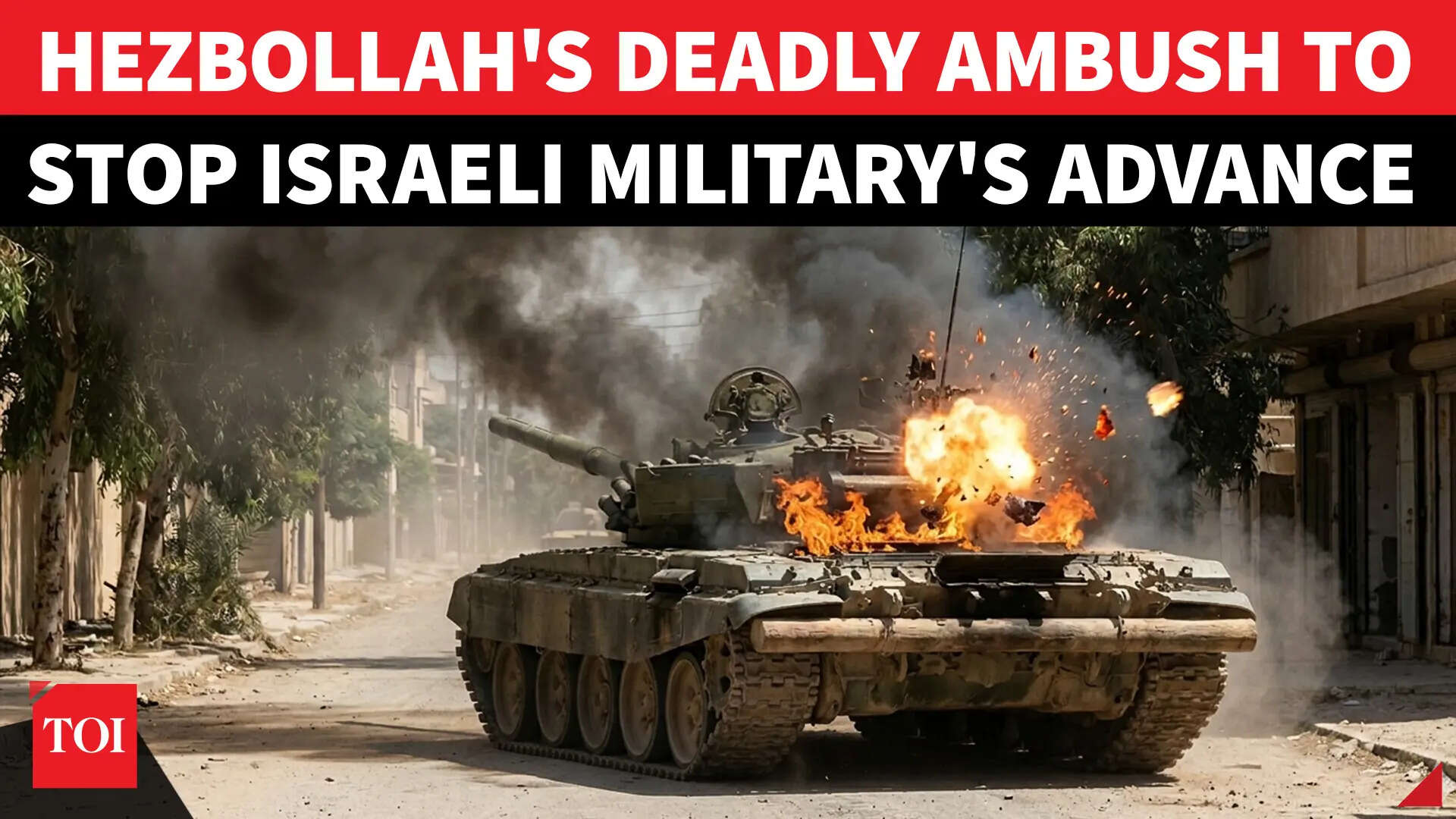Hezbollah Blows Up 10 IDF's Merkava Tanks & 2 D9 Bulldozers In South ...