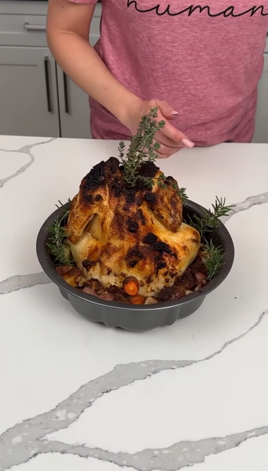 Viral bundt pan chicken trend everyone is trying