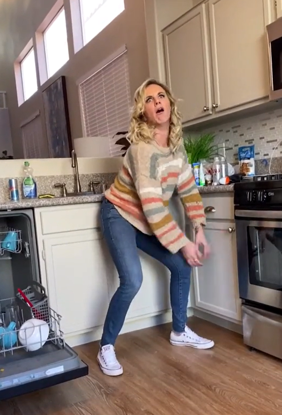 I can’t believe I fell for this – surprise caught on camera