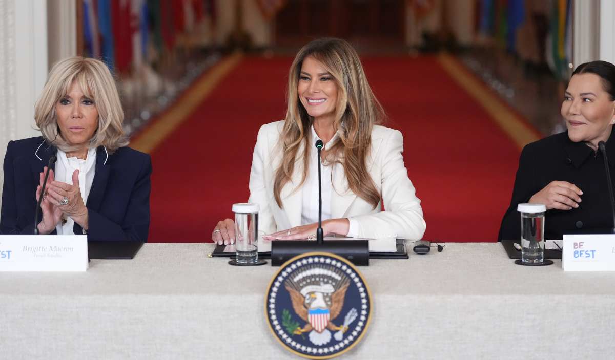 Melania Trump brings AI-powered humanoid robot to her Fostering the ...