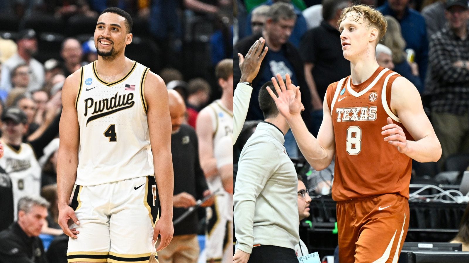 Purdue basketball vs Texas Sweet 16 March Madness predictions