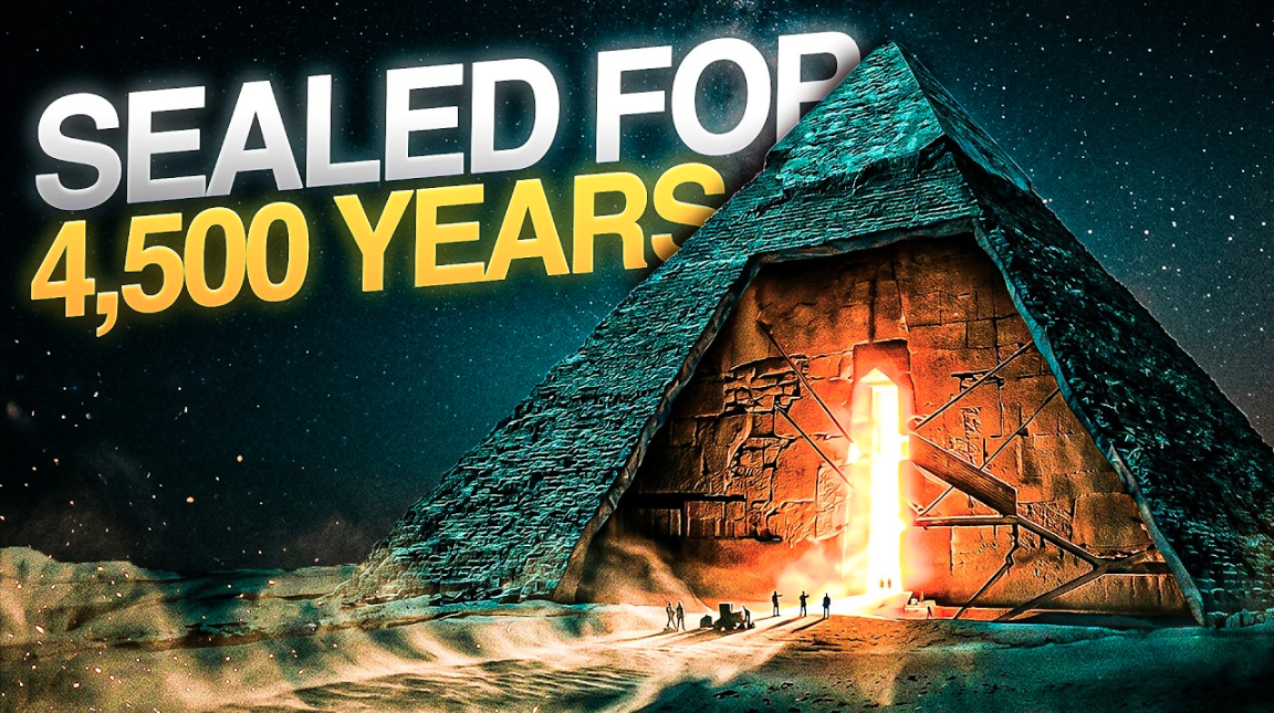 They found a hidden door inside the Great Pyramid