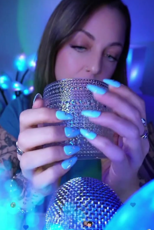 Textured glass ASMR