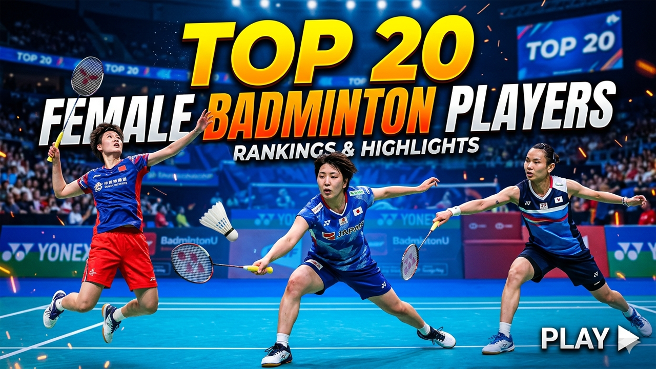 Top 20 most stunning badminton stars ranked
