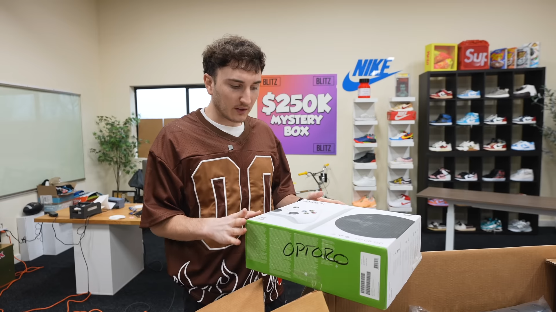 He paid next to nothing for a giant returns box - then started ...