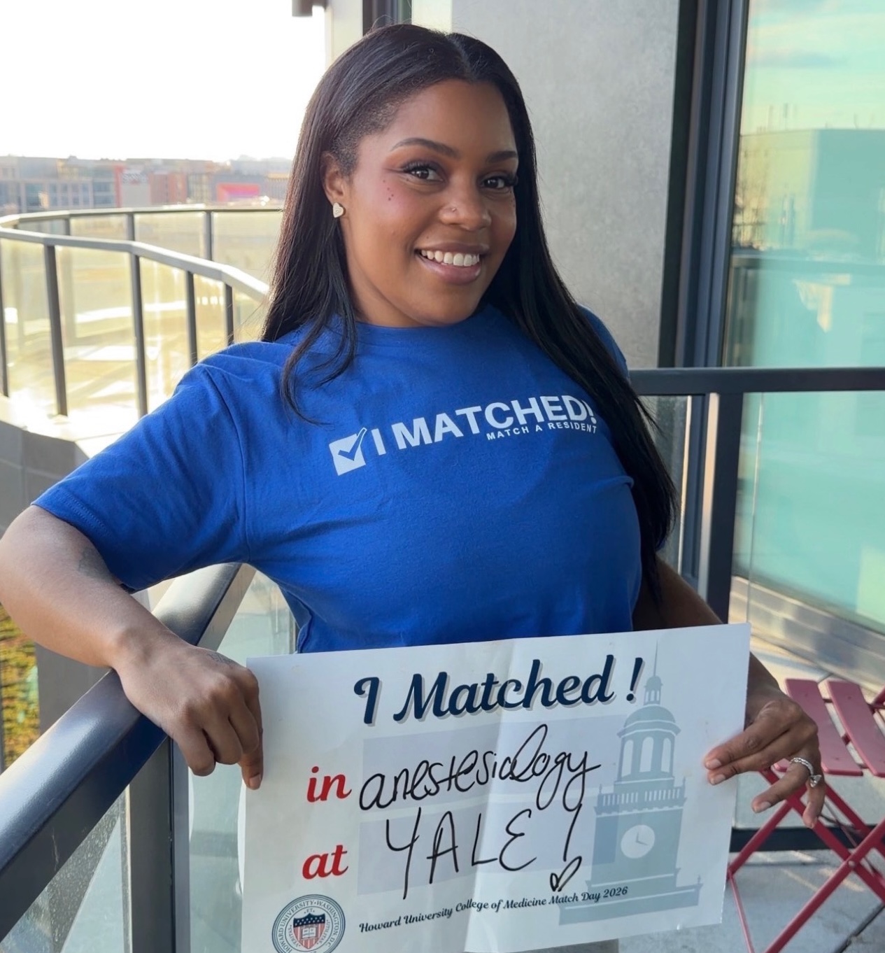 After a decade as a Yale hospital janitor, she is now a doctor there