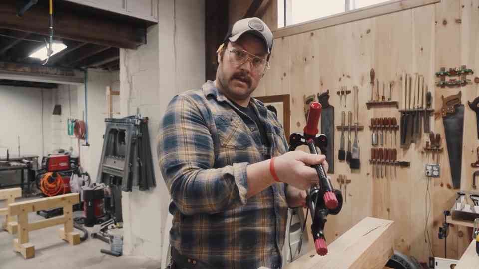 He started building a simple workbench - then it got completely out of hand