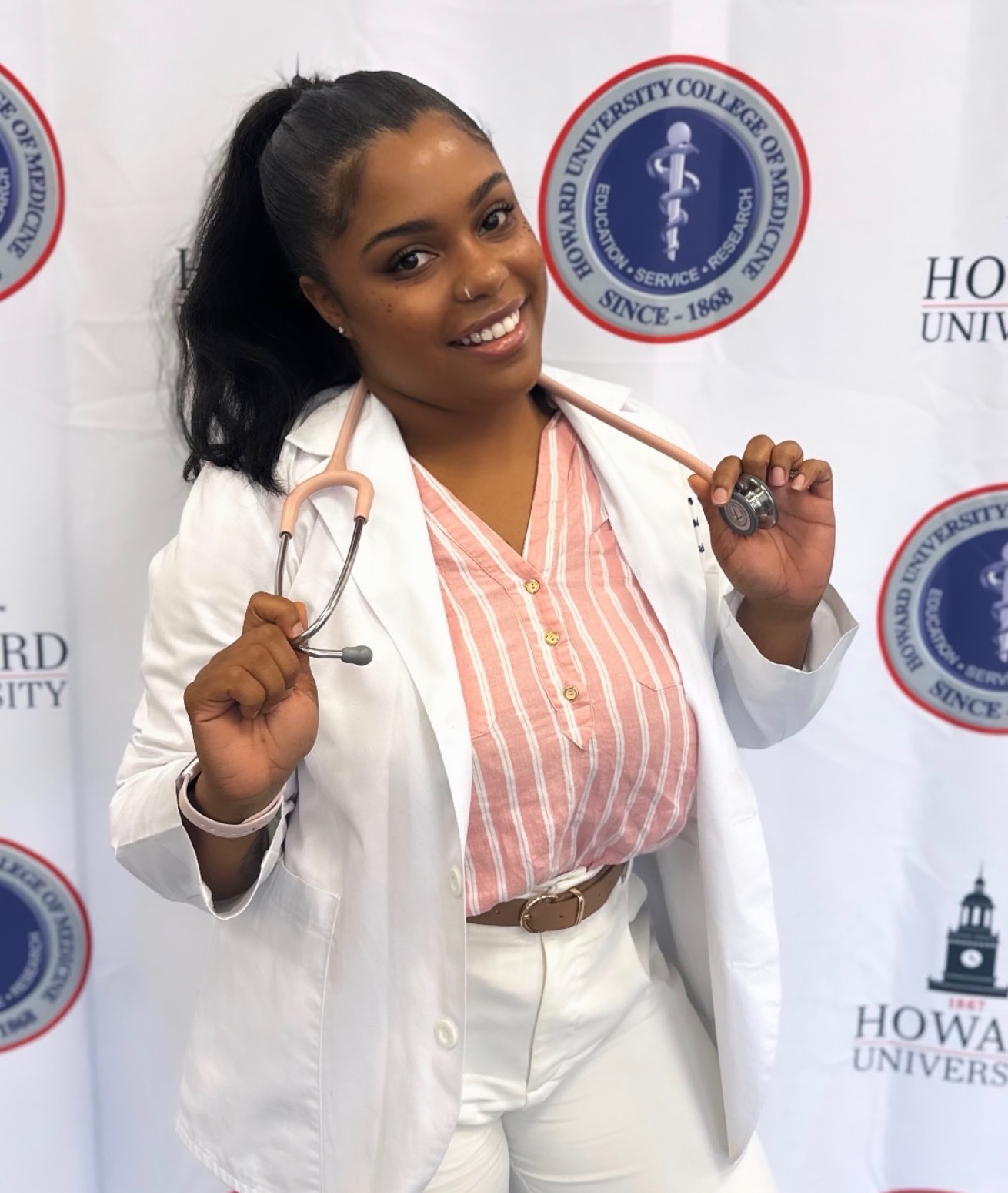 After a decade as a Yale hospital janitor, she is now a doctor there