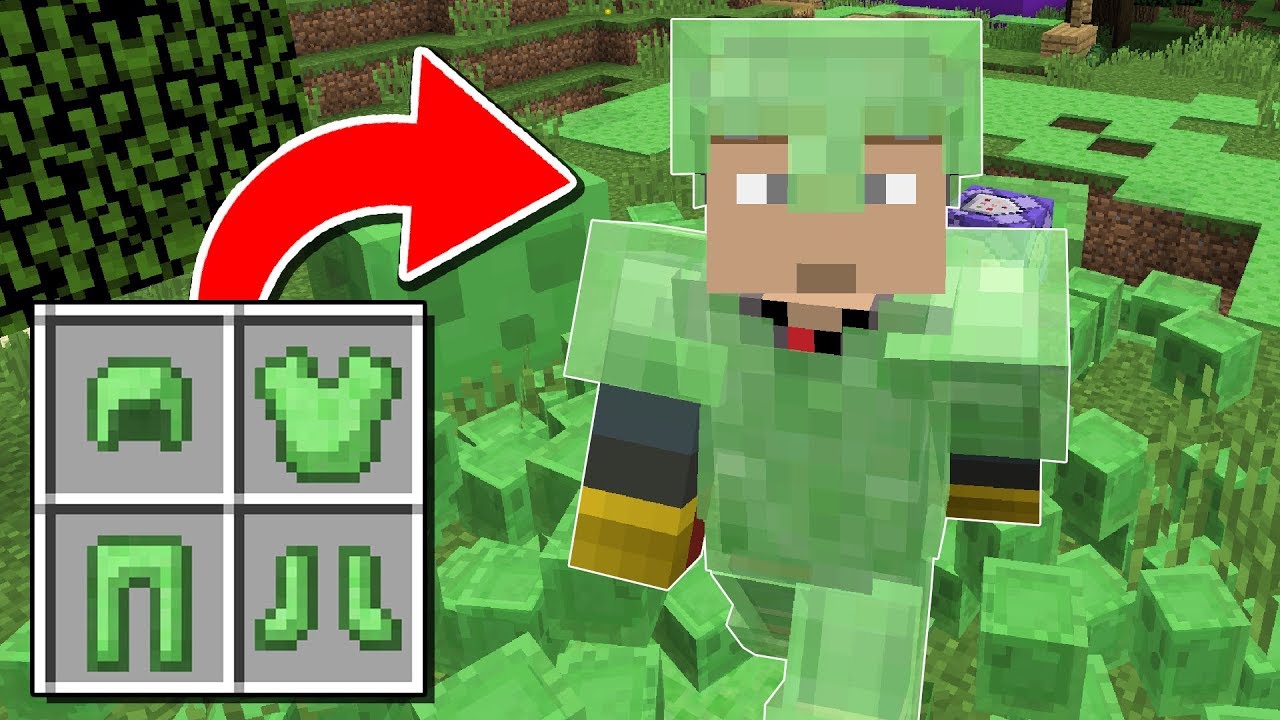 How to get slime block armor in Minecraft