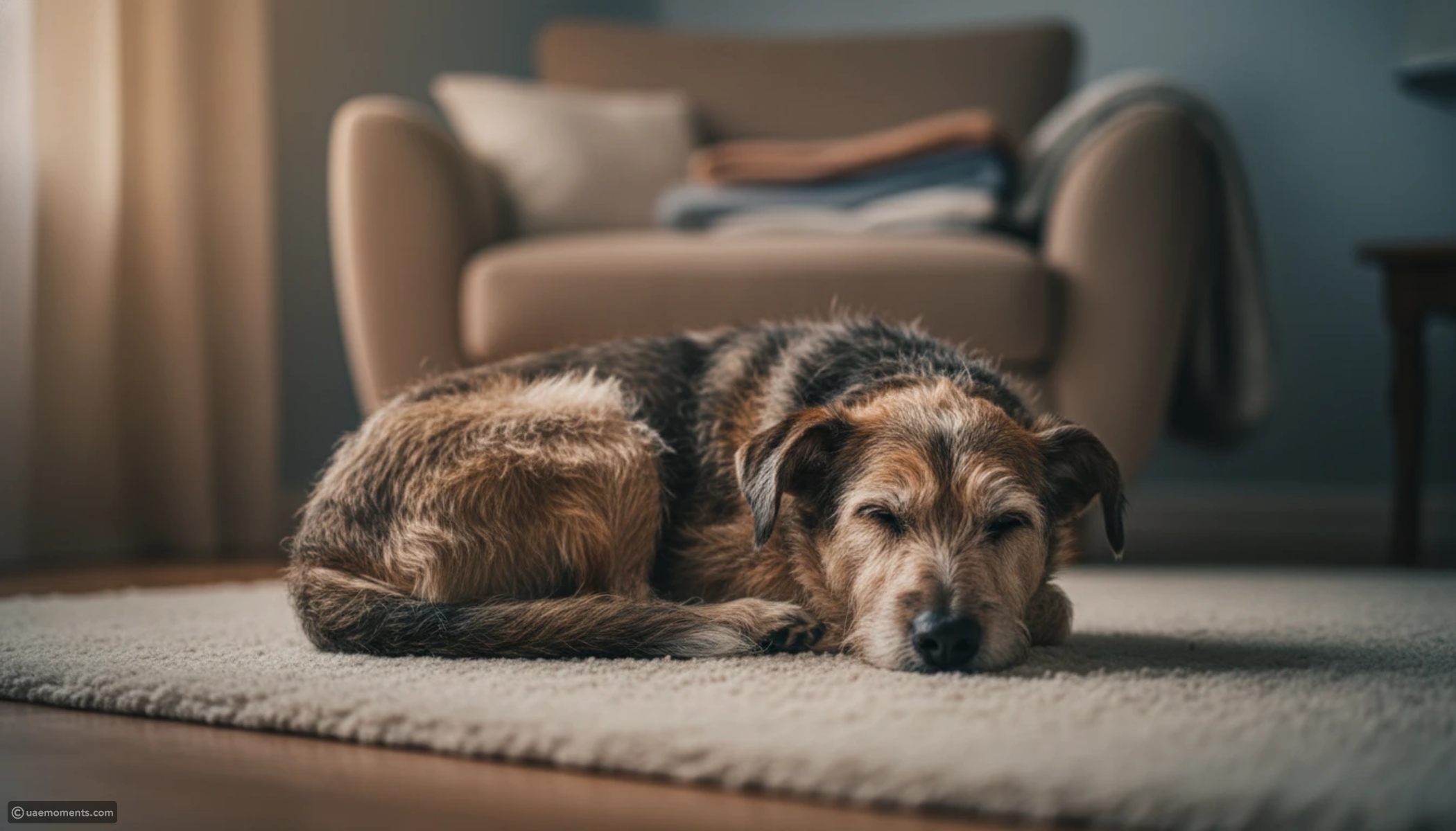 An elderly dog returns to the shelter and behaves in an unexpected way