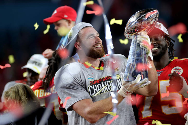 Travis Kelce reveals his 'worst' job pushing Obamacare surveys before ...