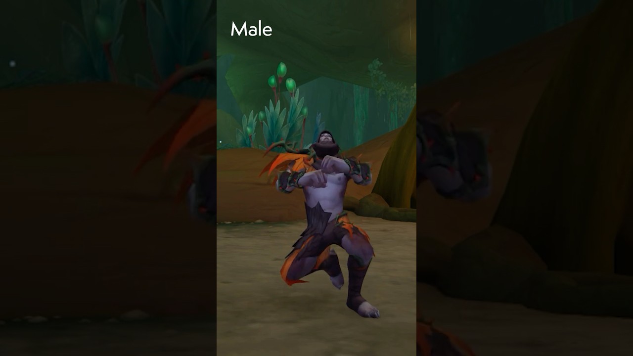 Haranir allied race dance animation in Midnight 🕺