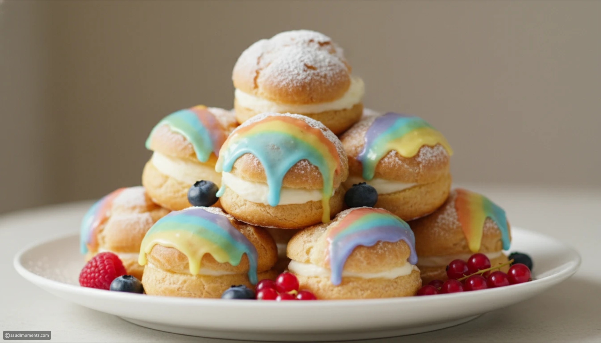 Rainbow desserts that look almost too beautiful to eat
