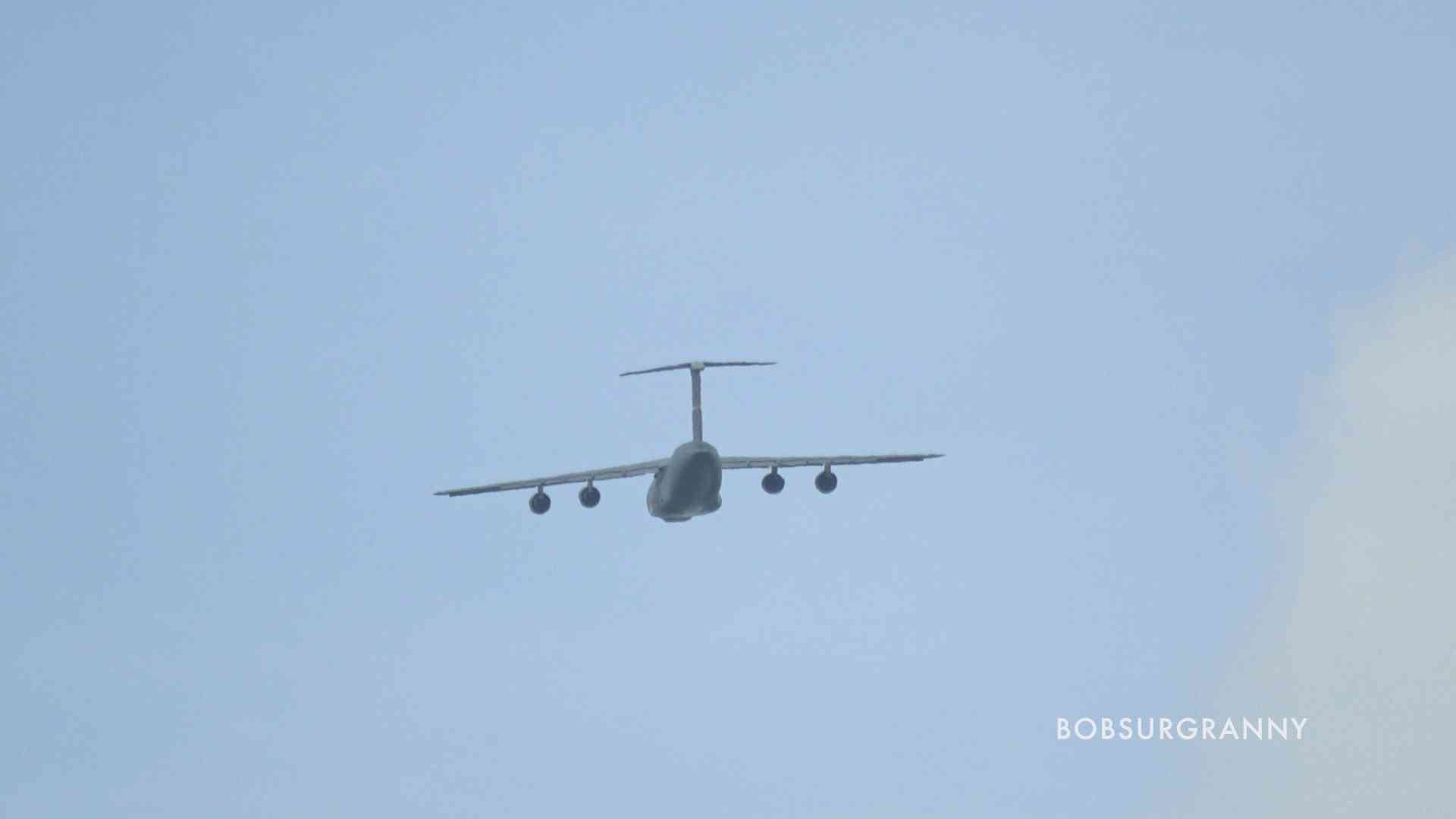 Watch this 400-ton aircraft take off - "The vortex forms right behind it"