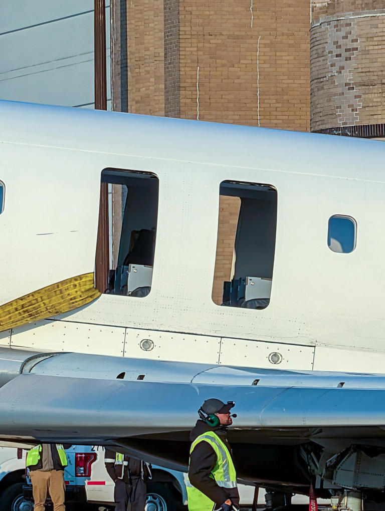 Shocking closeup images show devastating destruction to Air Canada ...