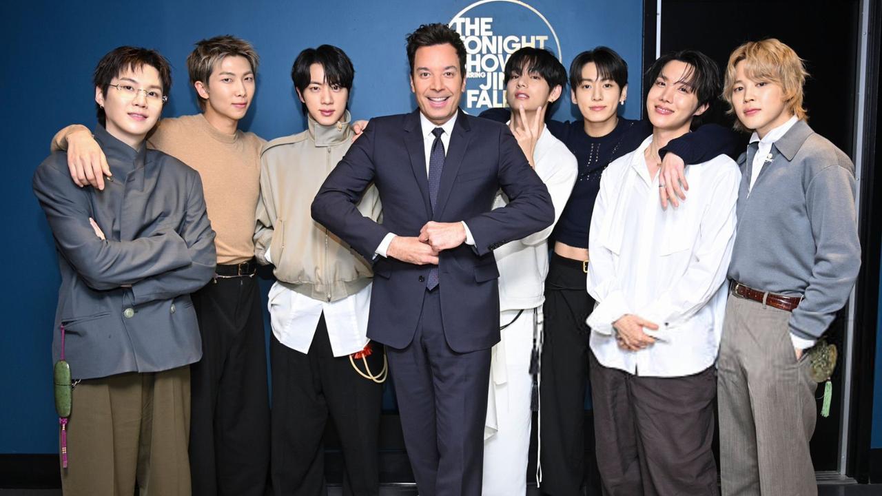 From games to performance: BTS shine on Jimmy Fallon's The Tonight Show