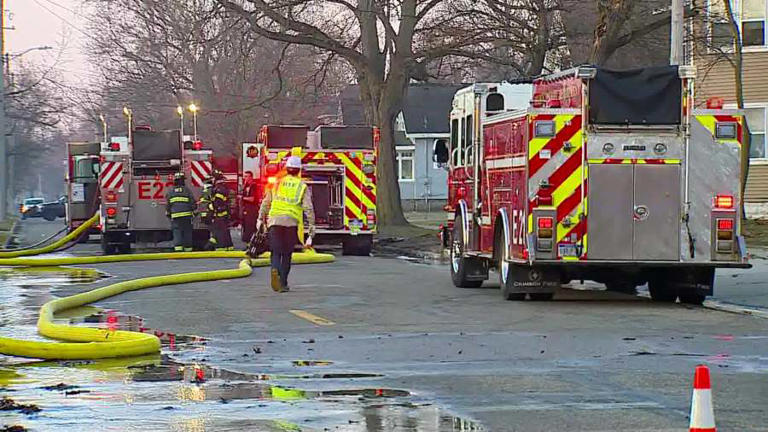 2 rescued from church fire in Muskegon