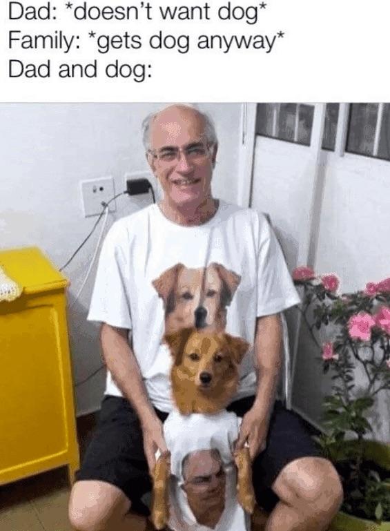 20 dads with the “pets they didn’t want”