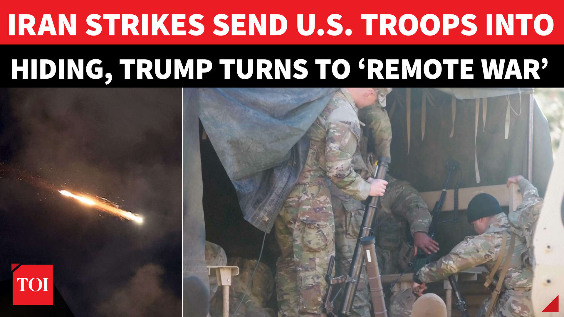 13 US bases 'uninhabitable'; Iran strikes force troops into 'remote war ...