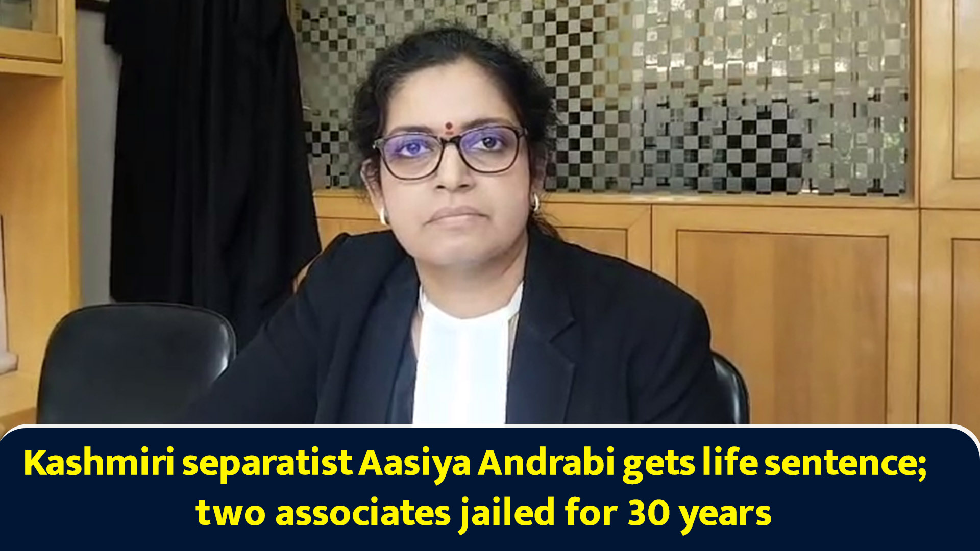 Kashmiri separatist Aasiya Andrabi gets life sentence; two associates ...