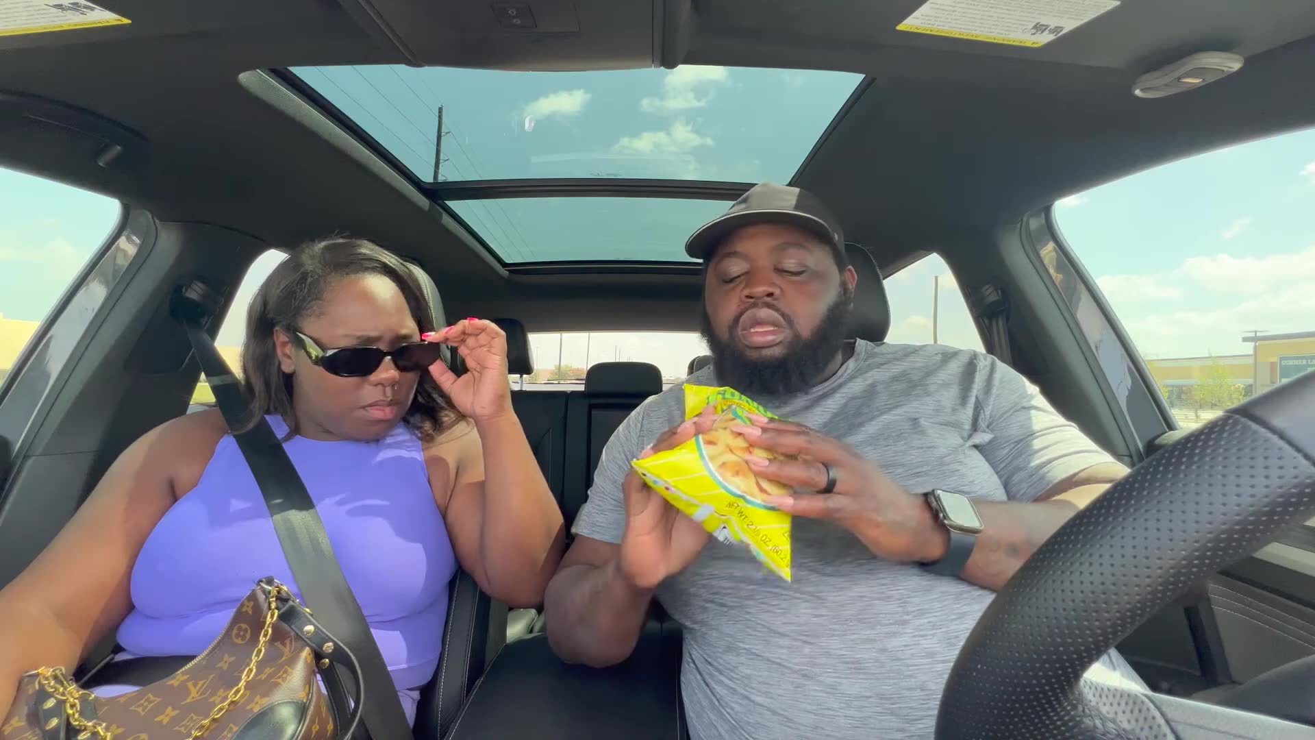 Wife's surprised face when I showed up with freshly painted fingernails