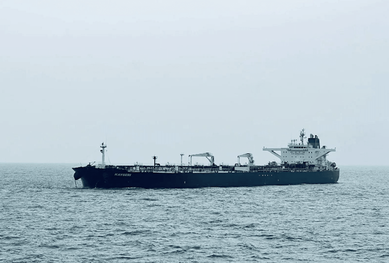 Russian shadow fleet tanker carrying 140,000 tons of oil hit by drone ...