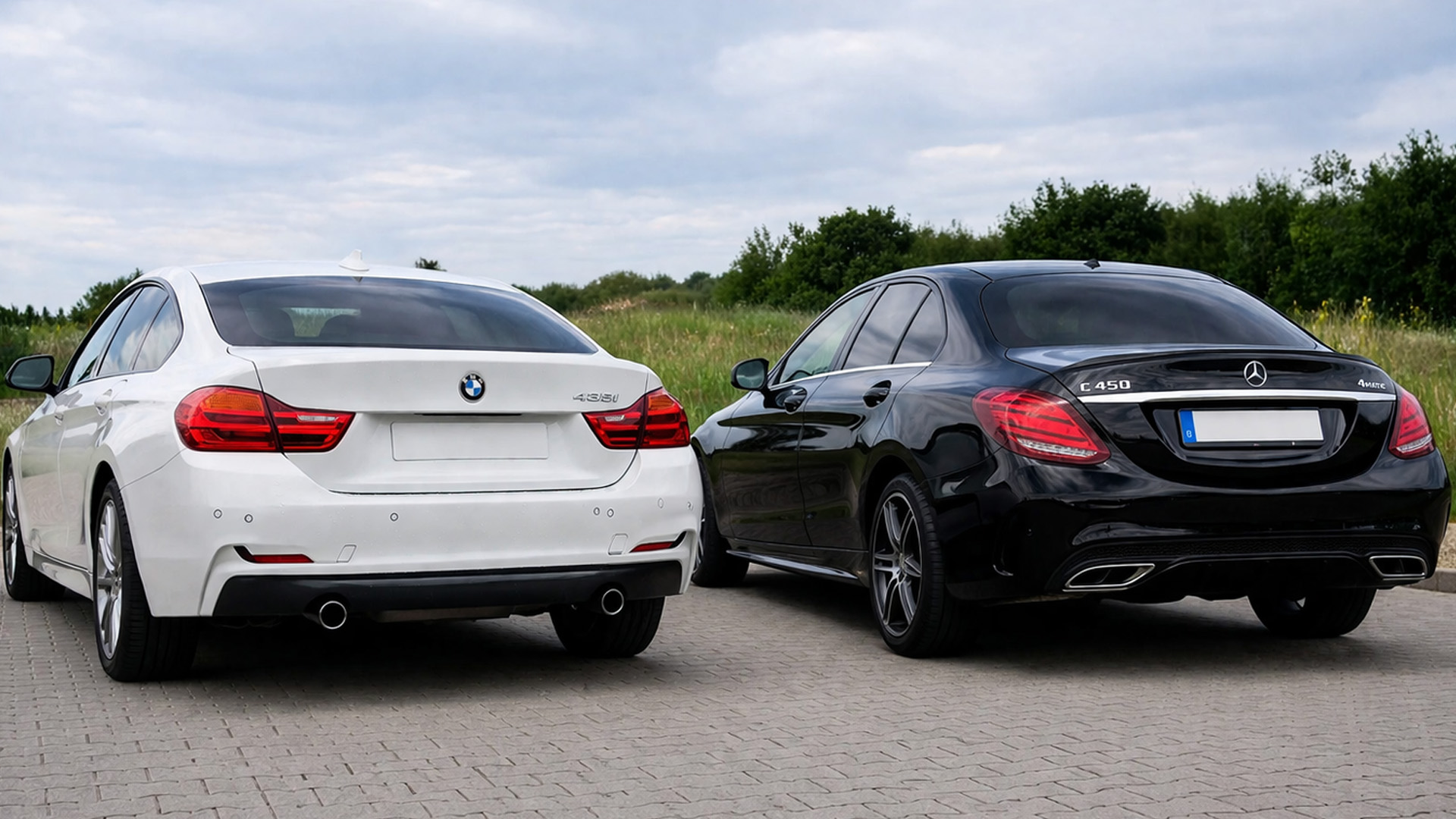Welke is sneller: BMW 435i of Mercedes C450? 0-250 km/u Autobahn test