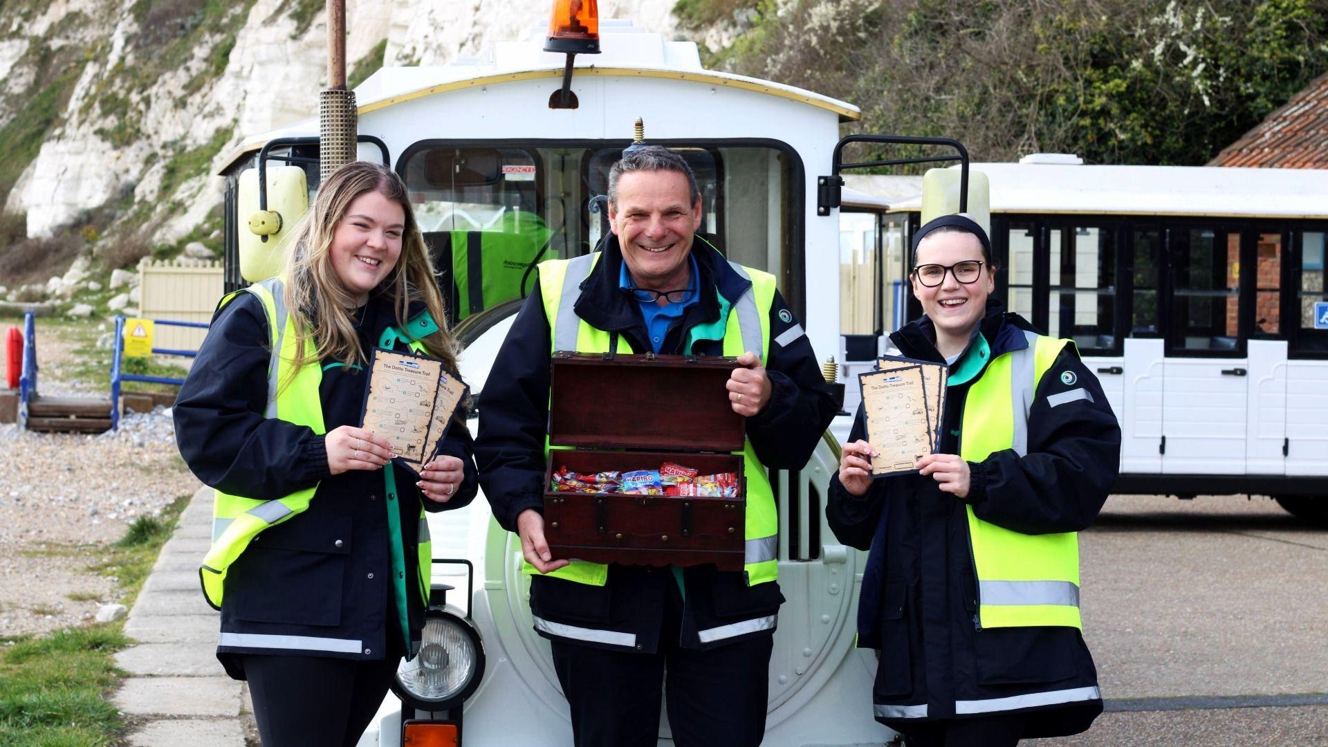 All aboard for treasure on Eastbourne’s Dotto train