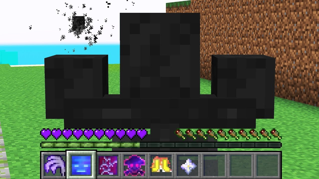 Playing Minecraft as the Wither is pure chaos