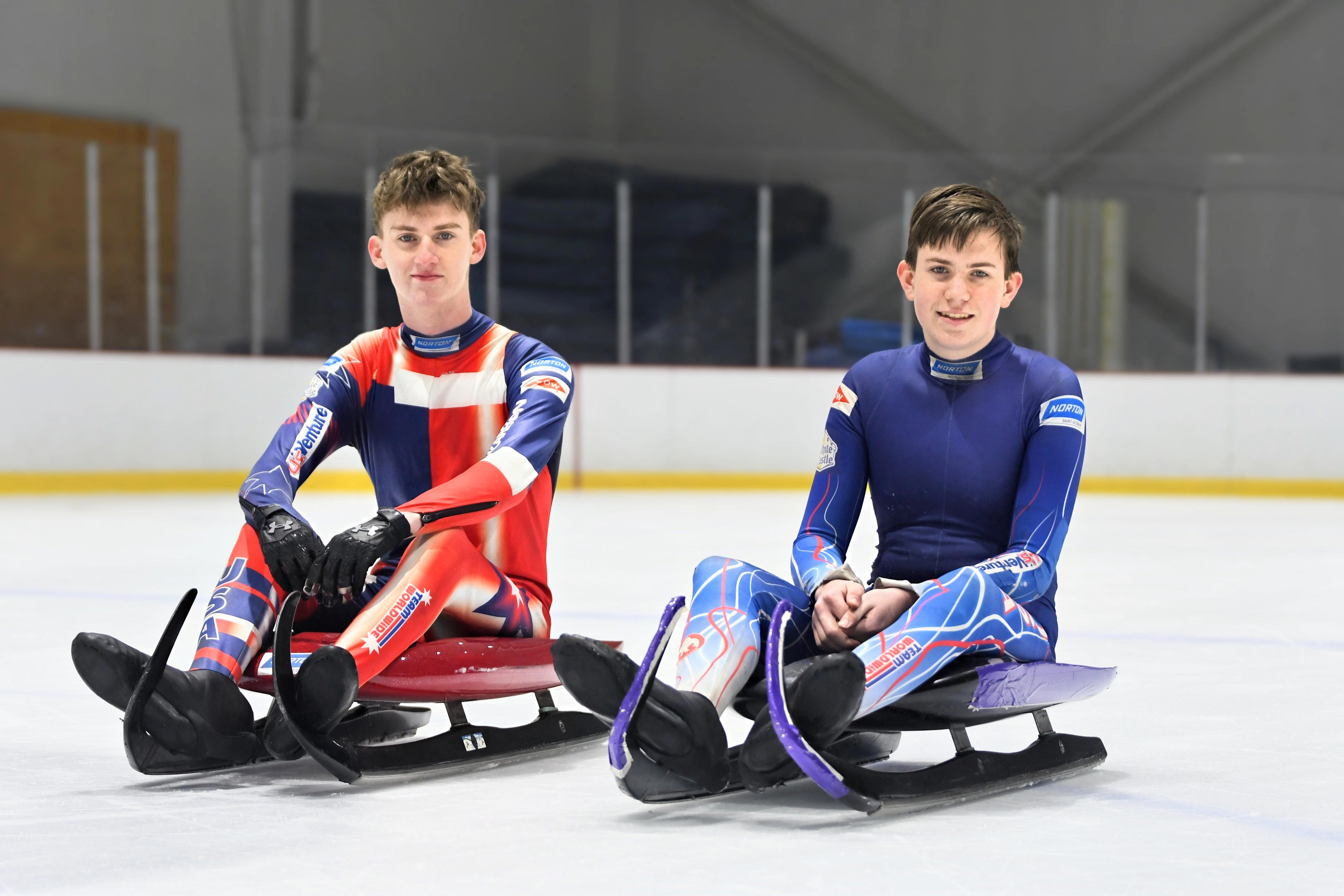 Collingswood's Cowden brothers slide way to national medals in luge