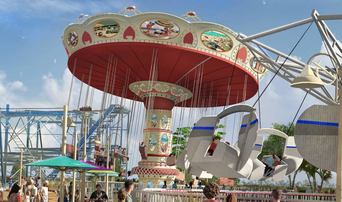 Six Flags' NJ flagship reveals five new rides and 'Gabagool'