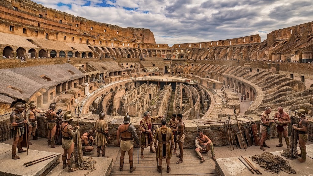 Watch what Romans really put inside the Colosseum arena