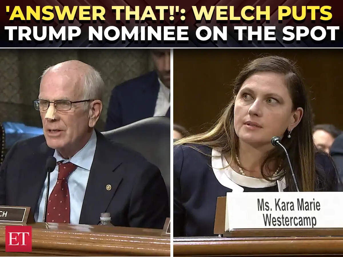 'Who are patriots & who are traitors?': Welch grills Trump judicial ...