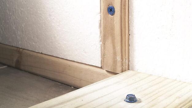Tips for concrete screws and fasteners