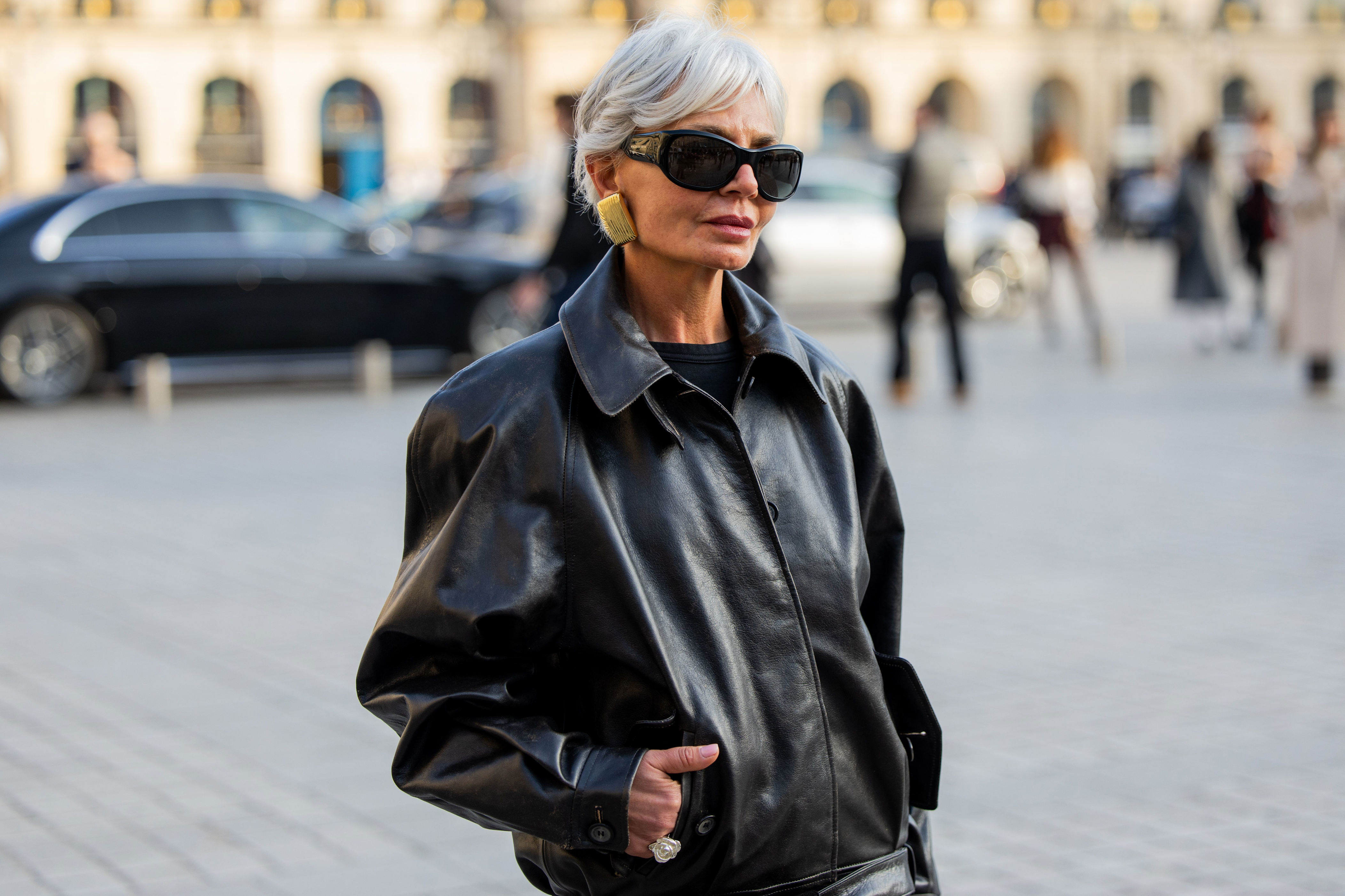 The 'granny bob' is the cool girl haircut to wear this spring