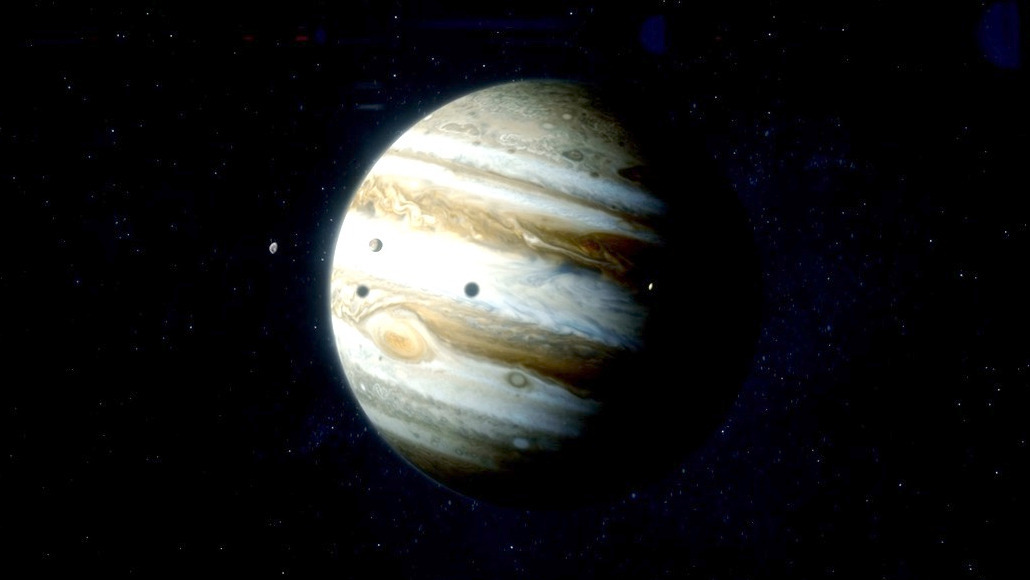 Jupiter was thousands of times brighter, likely vaporized water off its ...