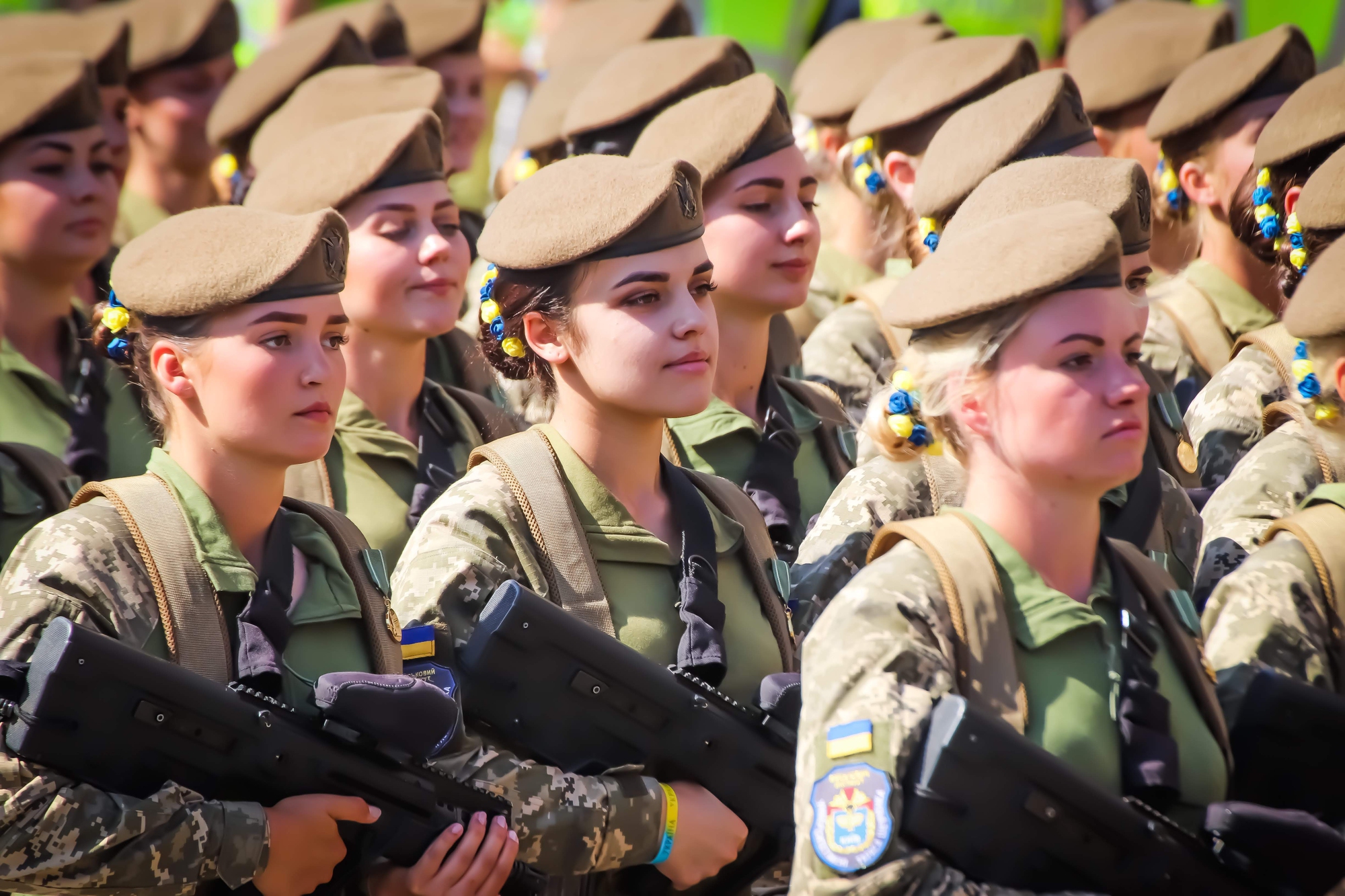 Photos of famous women who served in the military