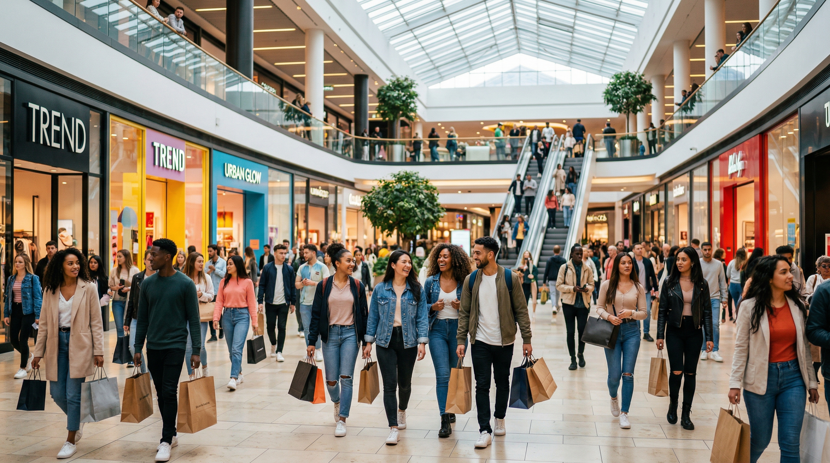 Gen Z mall foot traffic surged 57% last year as young shoppers flee ...