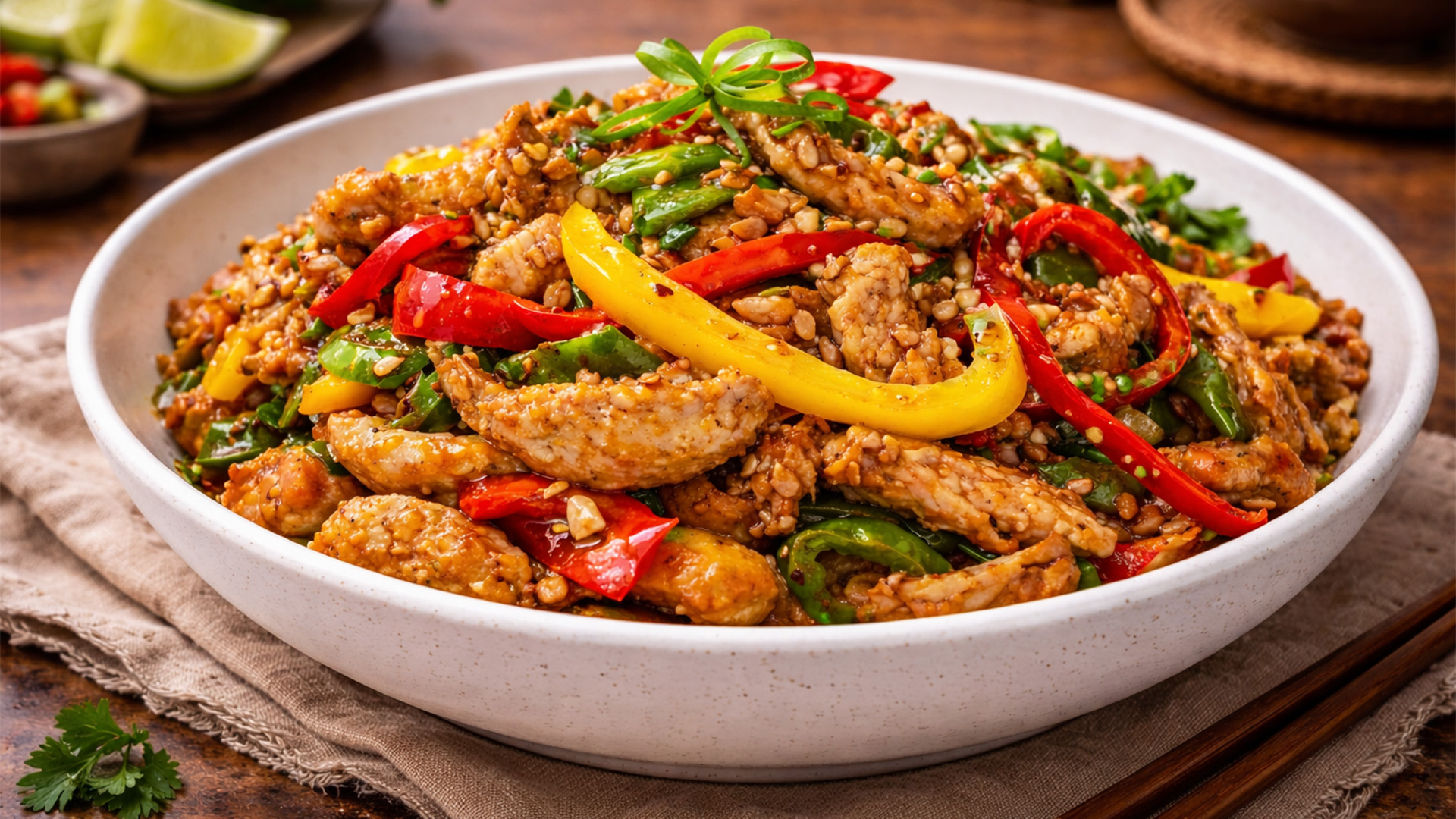 Why this chicken stir fry comes together so fast