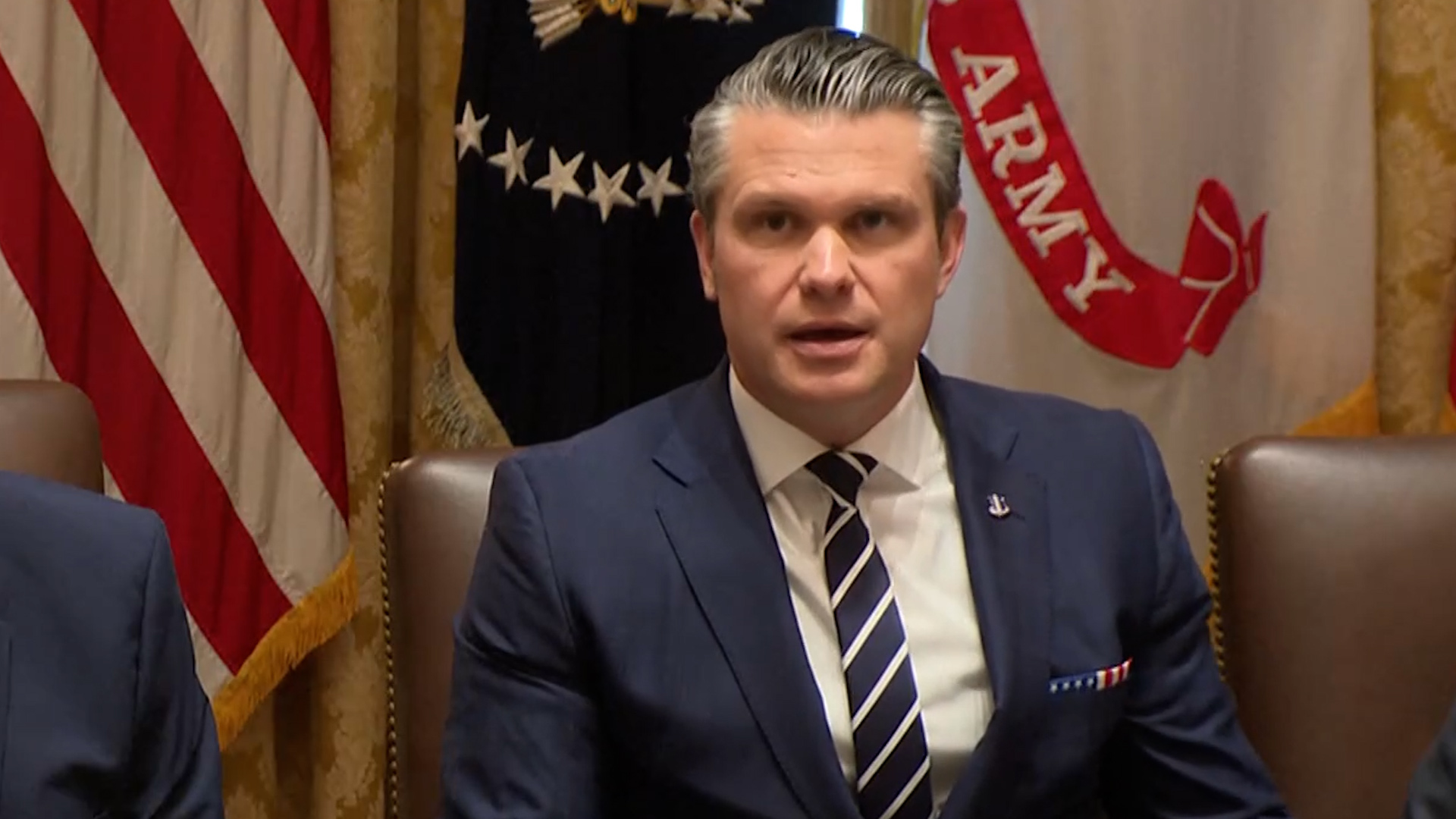 Pentagon boss claims Iran now has 'no navy, no navy leader'