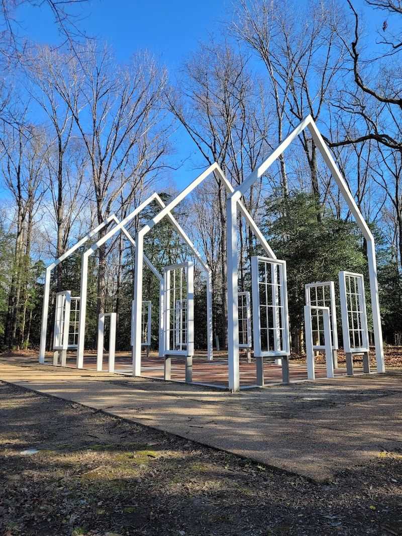 This unique Virginia church has no walls or windows and exists only as ...