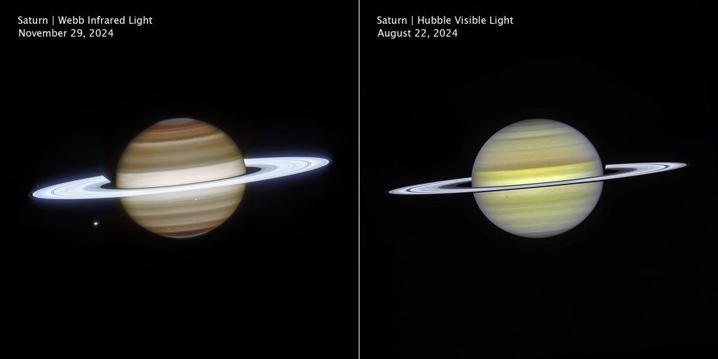 Space scientists unveil spectacularly detailed looks at Saturn