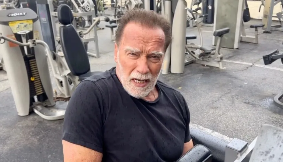 Arnold Schwarzenegger now hitting the gym for 'King Conan' return