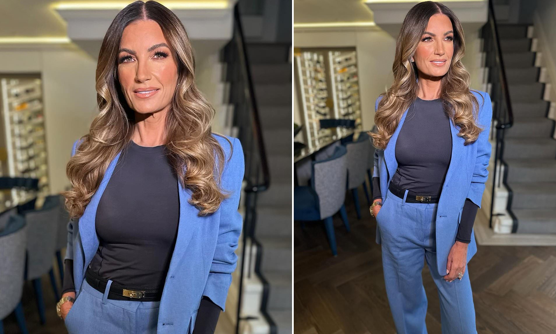 Karren Brady, 56, flaunts youthful complexion and svelte figure after ...